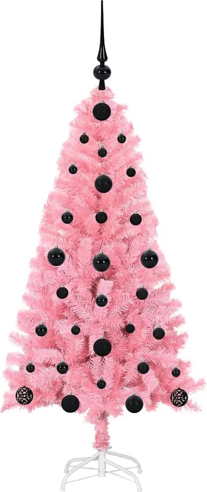 Vánoční stromeček Růžová 120 cm PVC 3396408