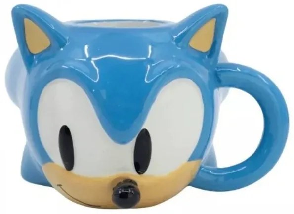 Hrnek sonic the hedgehog - 3d hrnek