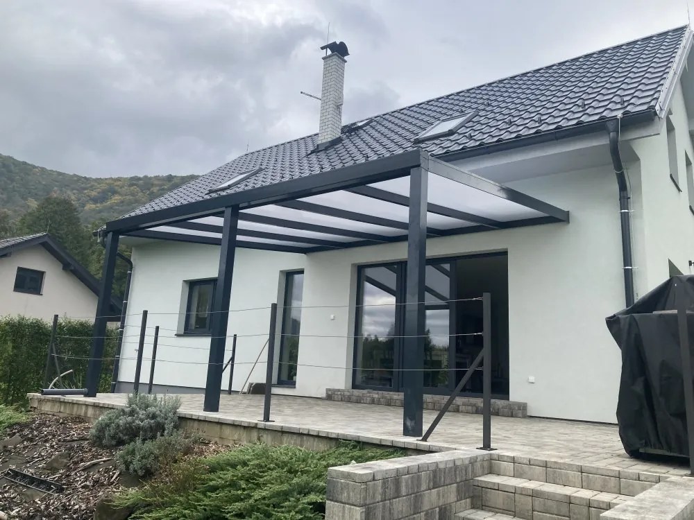 Hliníková pergola PROFESIONAL 6000x3000