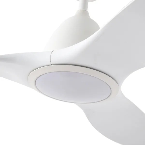 ZEVENTI - LED Stropní ventilátor URBINO LED/20W/230V Wi-Fi Tuya bílá + DO