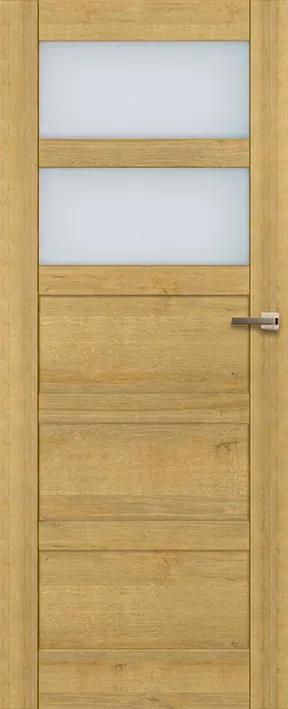 Interiérové dveře vasco doors BRAGA model 3 Průchozí rozměr: 70 x 197 cm, Orientace dveří: Levé dveře, Dekor: Bílá