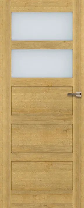 Interiérové dveře vasco doors BRAGA model 3 Průchozí rozměr: 70 x 197 cm, Orientace dveří: Levé dveře, Dekor: Buk jasmínový