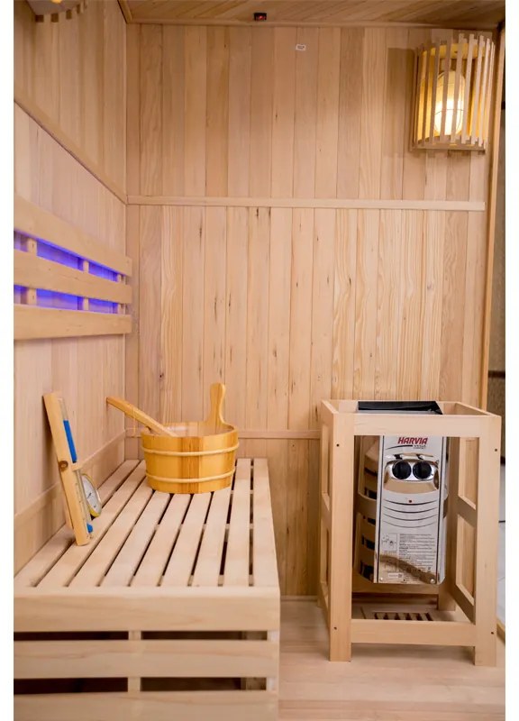 BPS-koupelny Finská sauna Relax HYD-3135 120x120, 1-2 osoby
