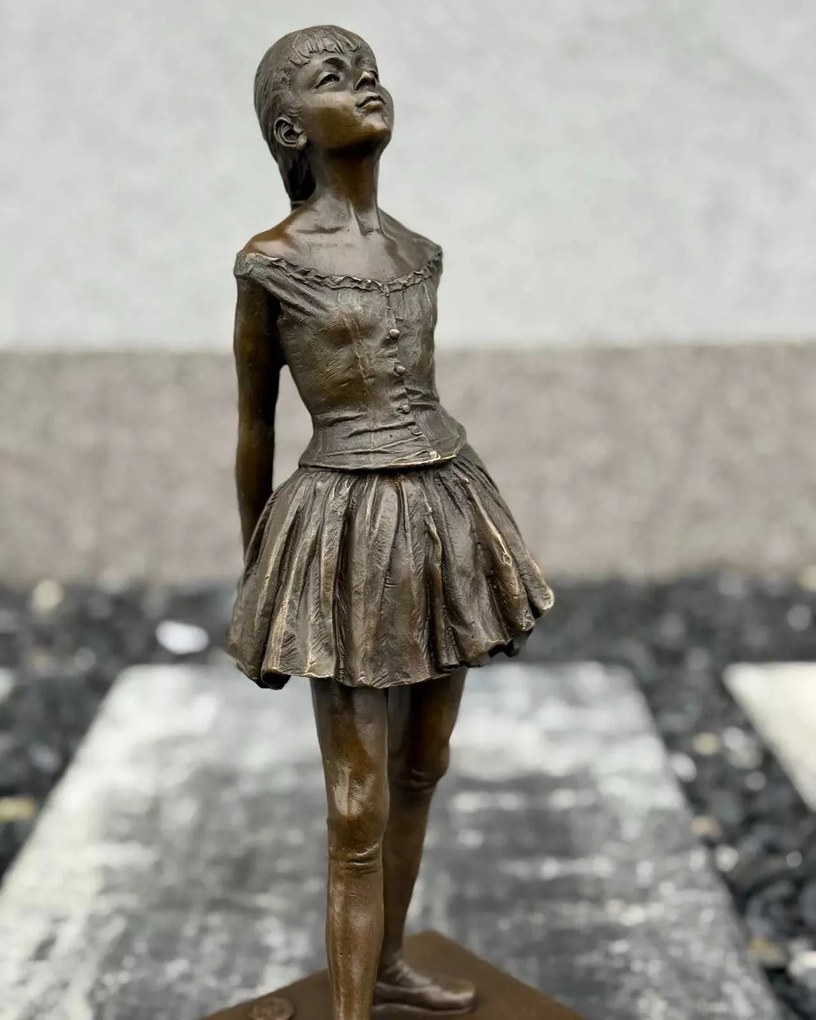 Bronzová socha soška - Tanečnice baletka Degas