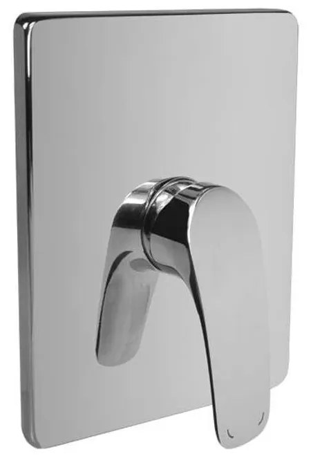 Mereo Eve sprchová podomítková baterie bez přepínače Mbox hranatý kryt mosaz chrom CBV60105C