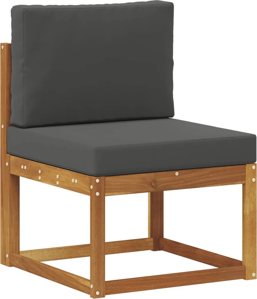 Venkovní pohovková souprava 6 ks Přirozená a Anthracitová 3385253