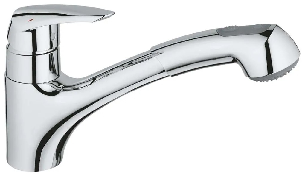 Grohe Eurodisc - Páková dřezová baterie, chrom 32257001