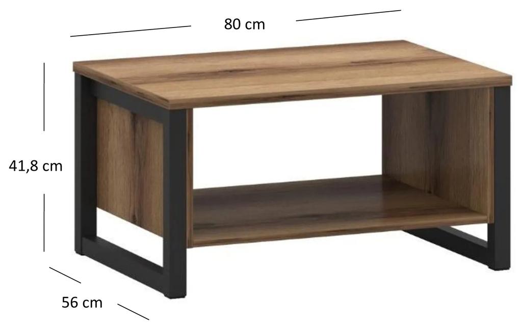 Konferenční stolek Marni (dub dělano tmavý). 1053038