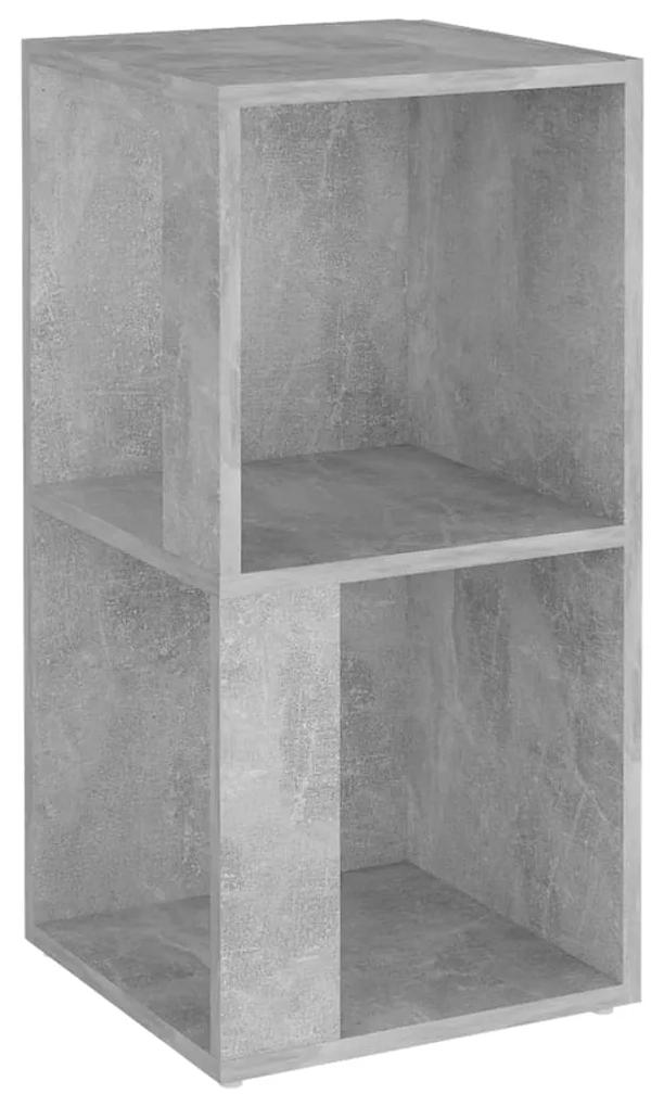 Rohová skříňka betonově šedá 33 x 33 x 67 cm dřevotříska - Default Title