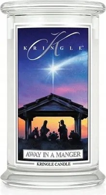 Away in a Manger – Kringle Candle – velká svíčka se dvěma knoty (624 g)