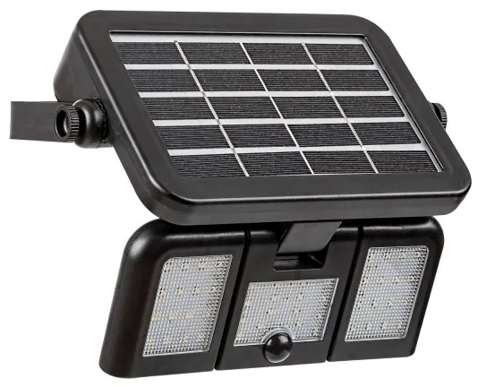 Rabalux 77020 - LED Solární reflektor se senzorem LIHULL LED/9,6W/3,7V IP44