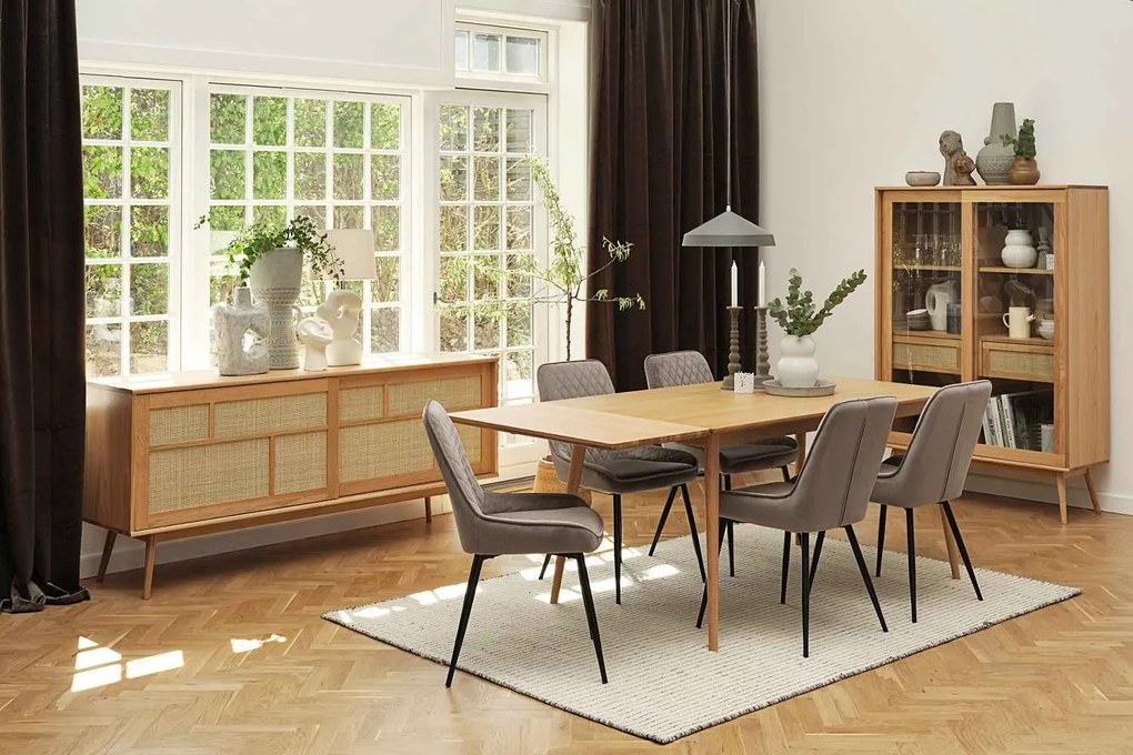 Designová komoda Tallys 180 cm přírodní dub