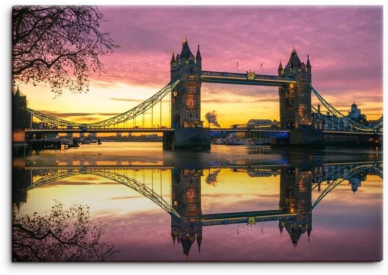 Obraz Tower Bridge Londýn Velikost (šířka x výška): 150x100 cm