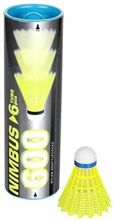 Merco Nimbus 600 badmintonové míčky modrá balení tuba 6 ks