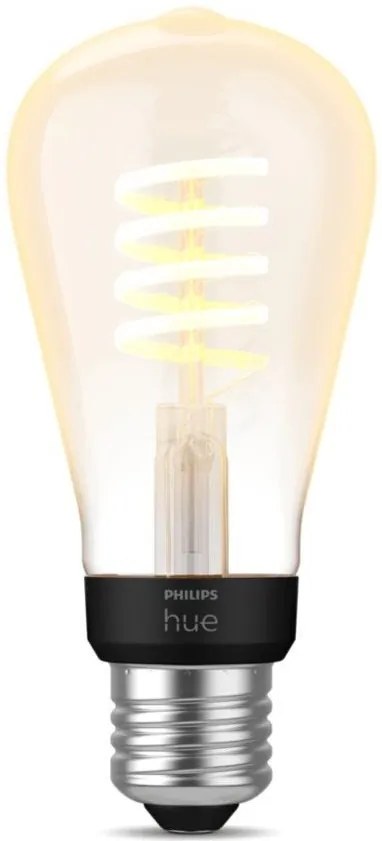 Led žárovka philips hue white ambiance 7w 550 filament st64 e27