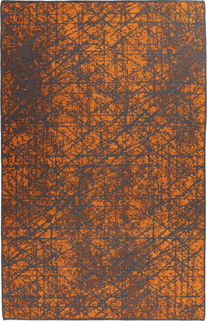 XXXLutz NAPLOCHO TKANÝ KOBEREC, 80/150 cm oranžová Kayoom - Online Only koberce & rohožky - 005937049621