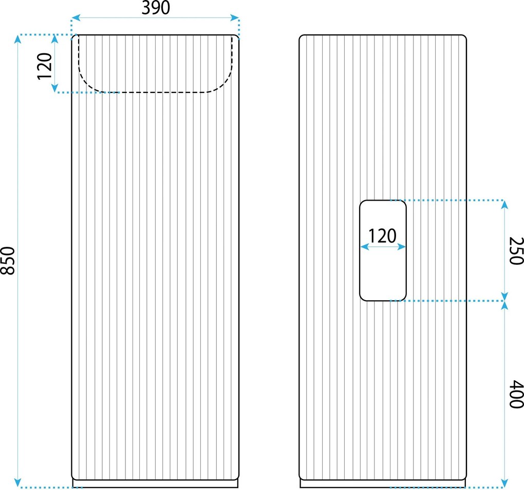 Rea, Volně stojící umyvadlo REA Margarita, REA-U0614