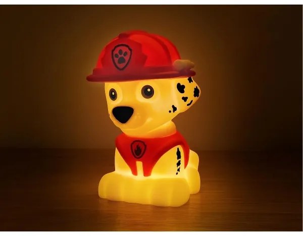 MegaLight - LED Stmívatelná nabíjecí dětská lampa PAW PATROL MARSHALL LED/5V