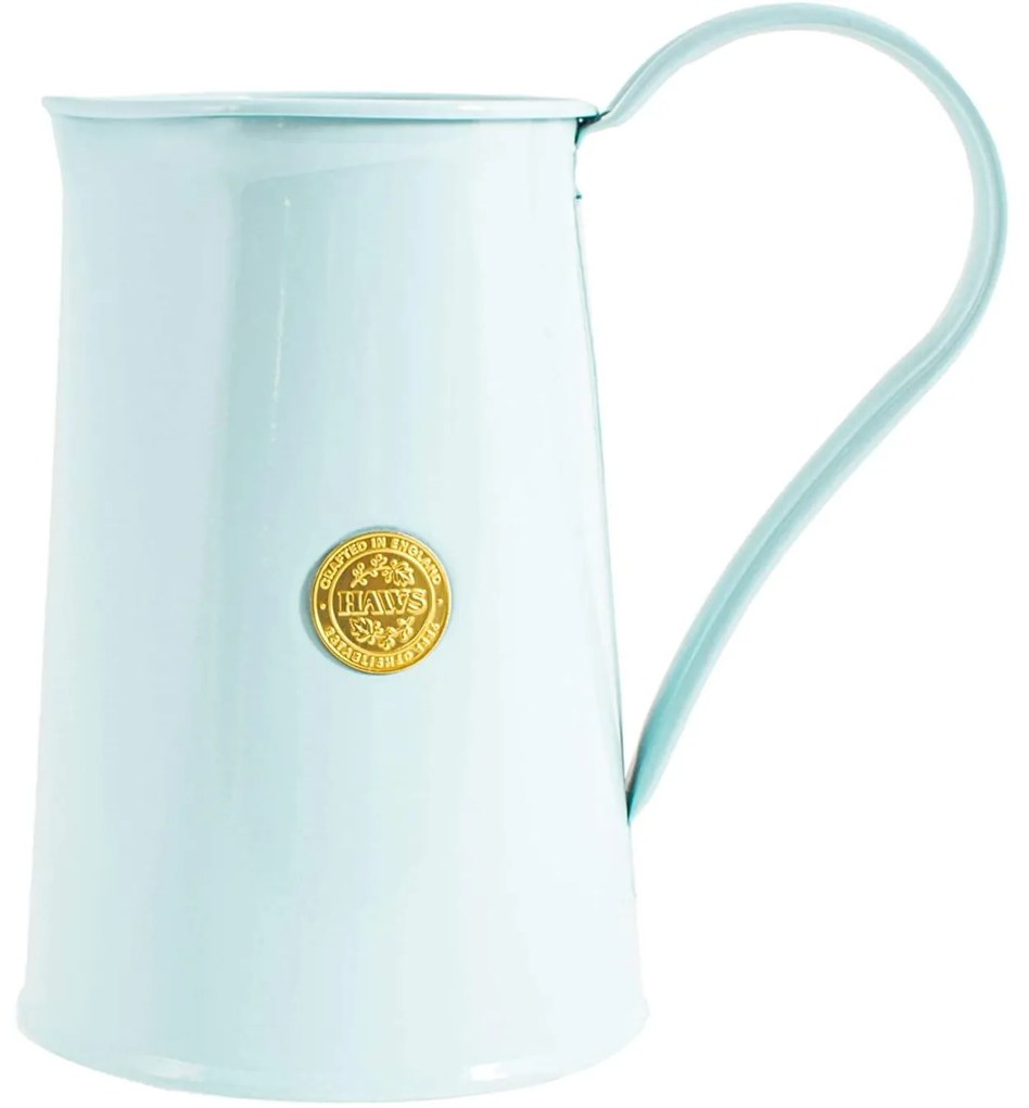 HAWS Kovový džbán Classic Jug Duck Egg Blue - 2100 ml, modrá barva, kov