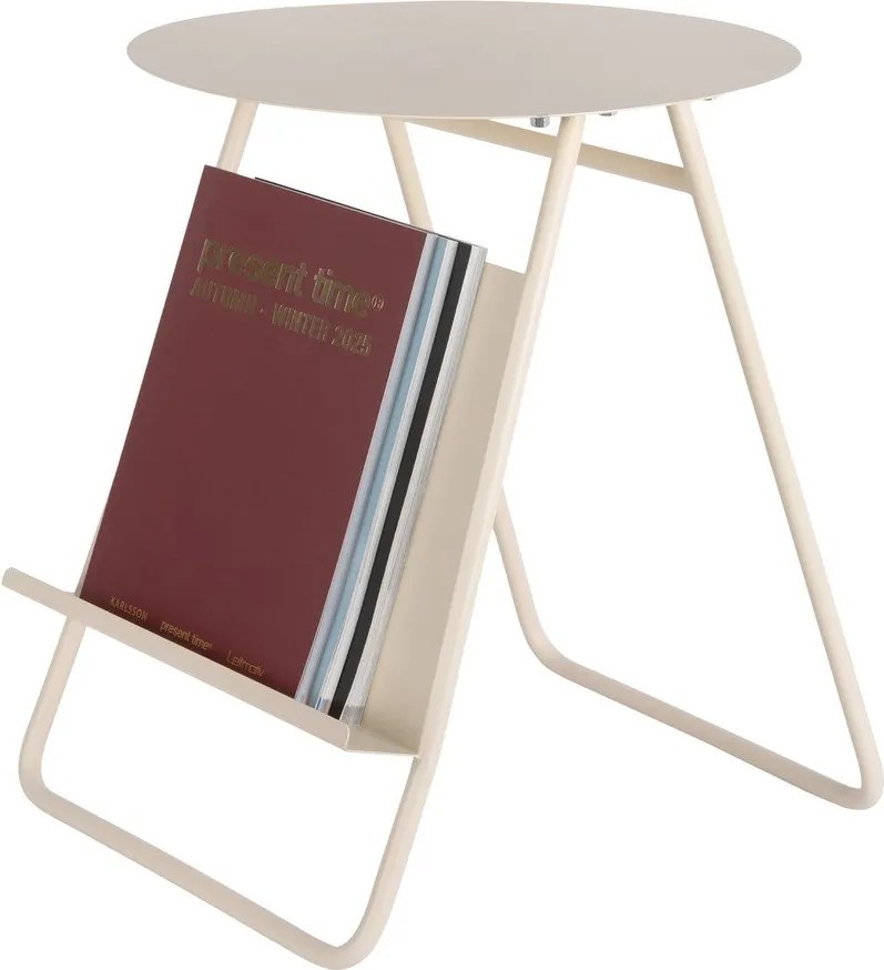 Kovový kulatý odkládací stolek ø 40 cm Esencia – Leitmotiv
