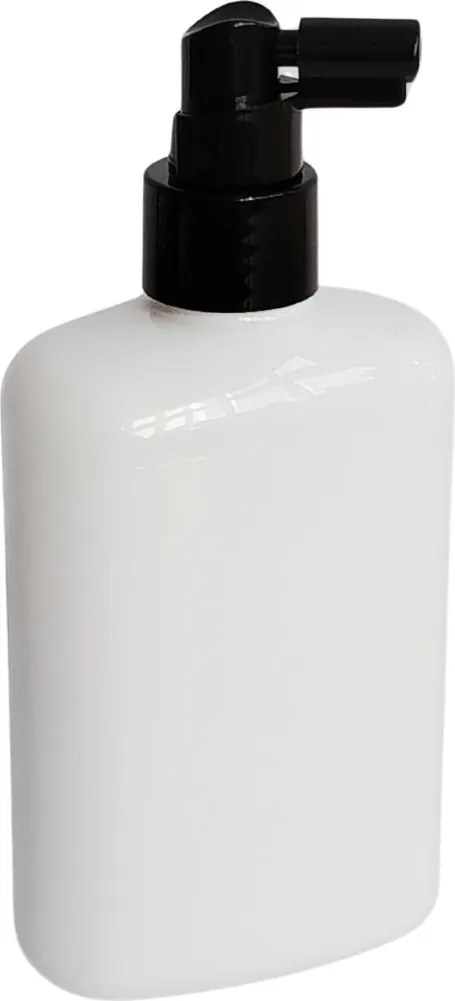 Dávkovač na mýdlo 250 ml bílý s černým sprejem LIMA