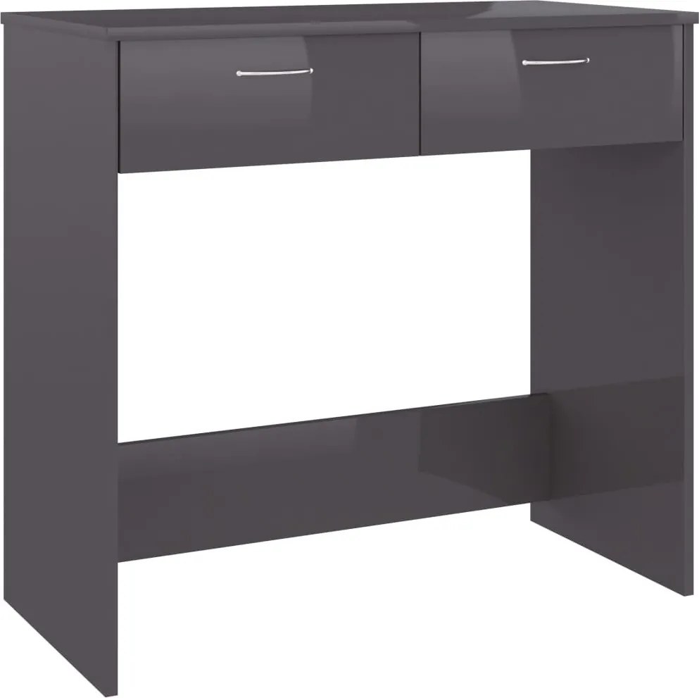 vidaXL Psací stůl 80 x 40 x 75 cm dřevotříska [801356] Barva: Černá