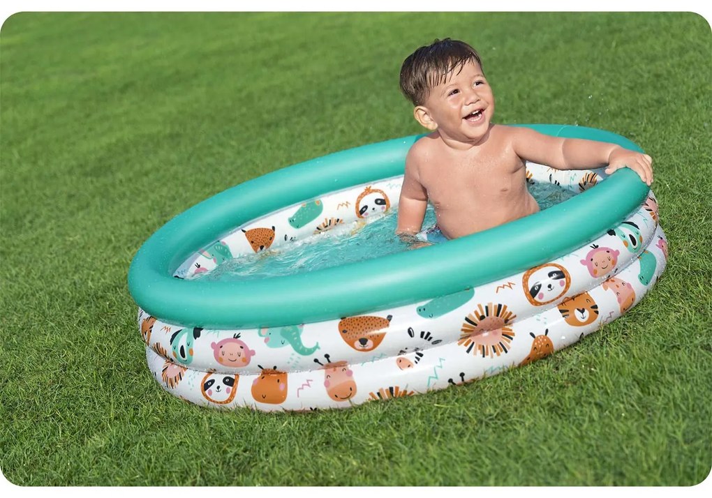 Nafukovací bazén pro děti Bestway 51008N 102x25 cm - ideální letní zábava na zahradu