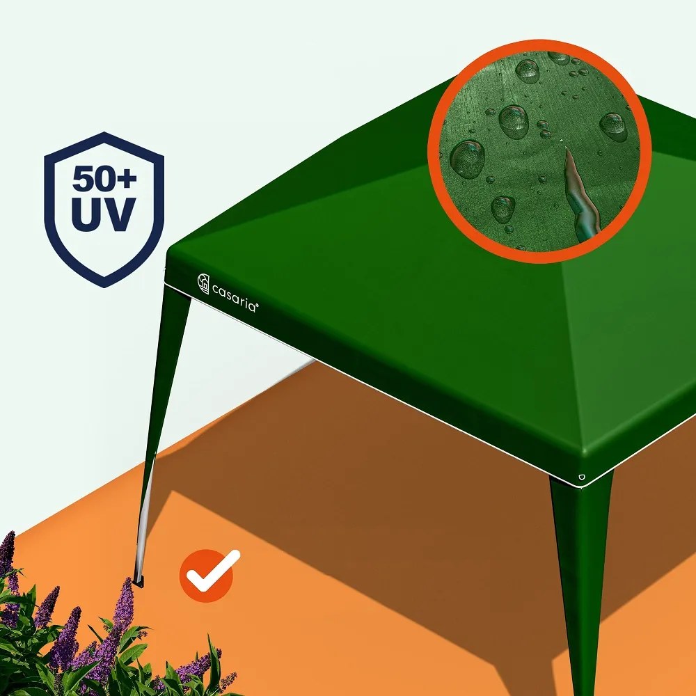 Party stan/pavilon CAPRI, 3x3m, zelená Casaria