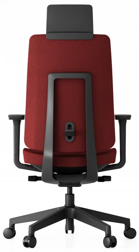 Office Pro Kancelářská ergonomická židle K50 — černá Modrá