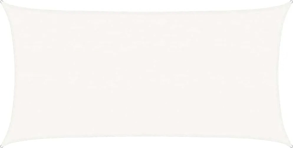 Plachta proti slunci 160 g/m² bílá 2 x 3,5 m HDPE 311228