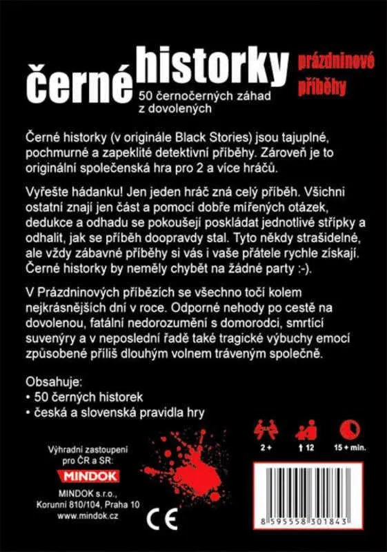 Mindok Černé historky prázdninové