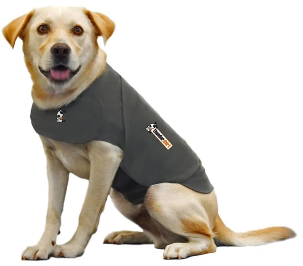 411375 ThunderShirt Protistresová vesta pro psa L šedá 2017