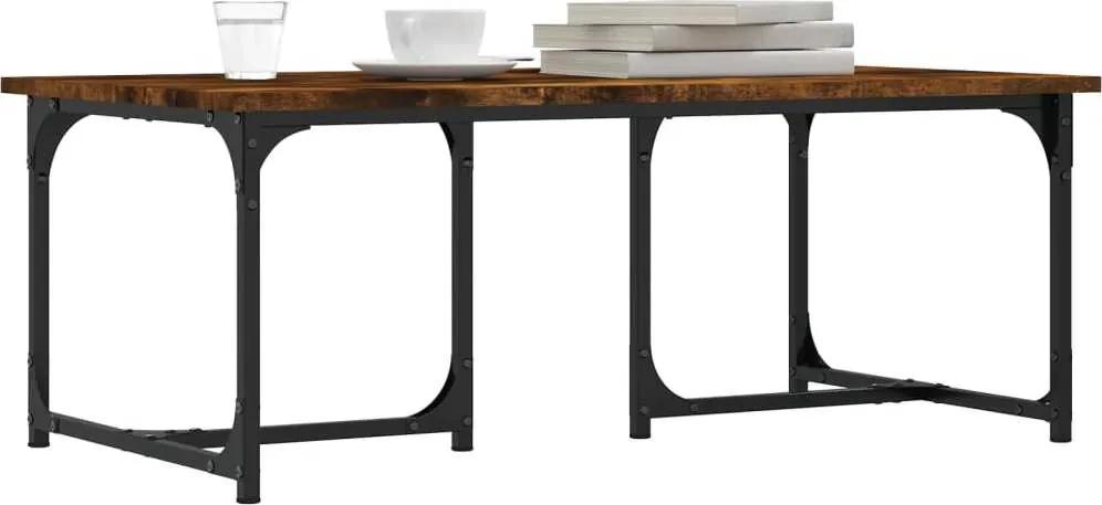 vidaXL Konferenční stolek 90x50x35 cm kompozitní dřevo [835401] Barva: Černá