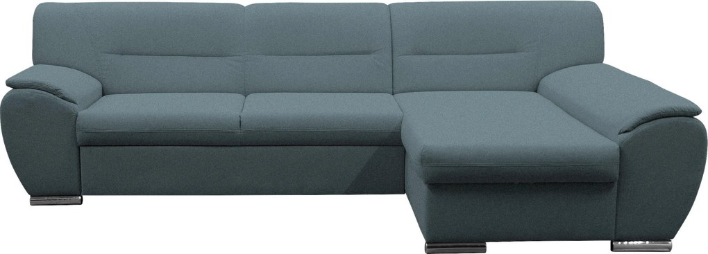XXXLutz ROHOVÁ SEDAČKA, textil, modrá MID.YOU - Sedací soupravy - 001574004507