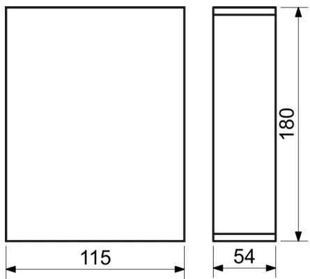 Ocelová bezpečnostní schránka ve tvaru knihy Richter TS.0209