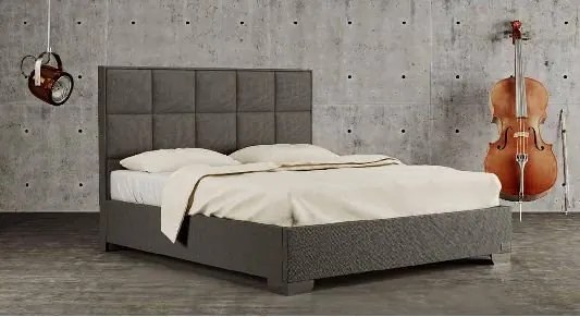 Materasso Čalouněná postel VEGA boxspring ROZMĚR: 2x (100x200) cm - boxspring
