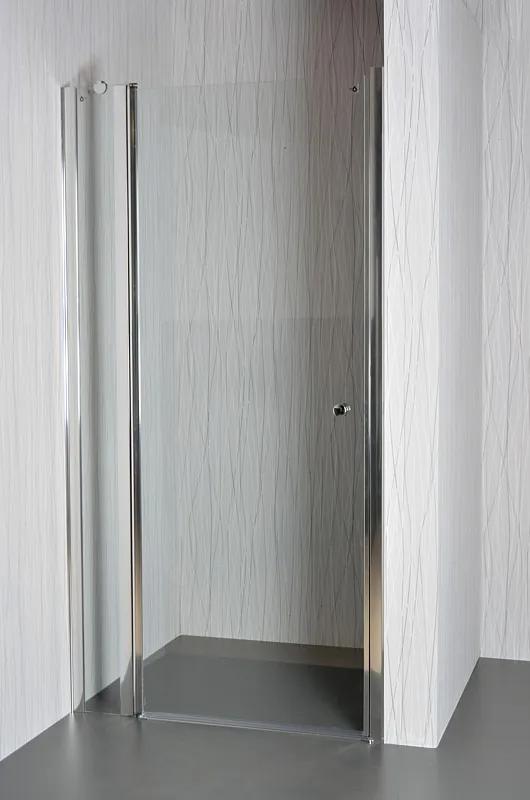 ARTTEC Jednokřídlé sprchové dveře do niky MOON C 13 čiré sklo 111 - 116 x 195 cm