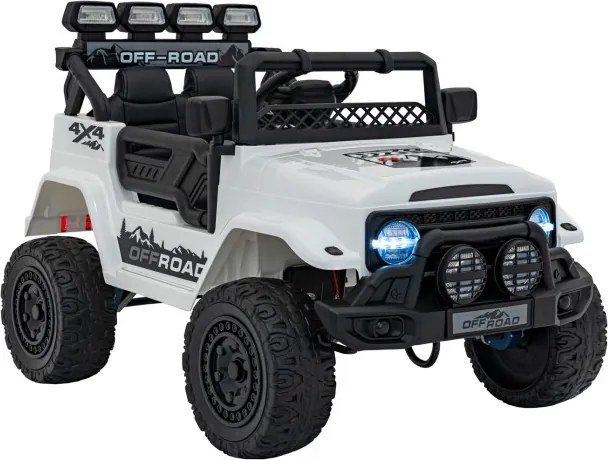 Elektrické autíčko Off-Road CLIMBER bílé