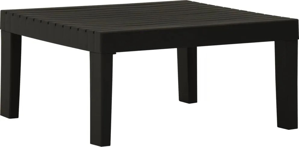 vidaXL Zahradní stolek k lehátku plast [315851] Barva: Bílá