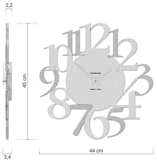 Designové hodiny 10-020-64 CalleaDesign Russel 45cm