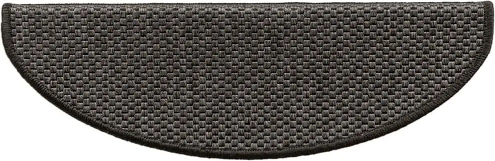 Samolepící nášlapy na schody vzhled sisal 15 ks 65x21x4 cm 326873