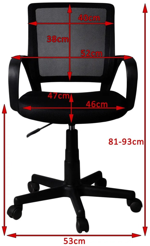 Dětská otočná židle FAUN růžová