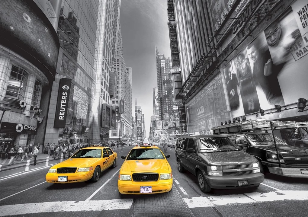 Fototapeta na zed' New York City Taxi | 360 x 254 cm | DFTS1310