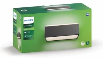 Philips 16487/93/P3 - LED Stmívatelné venkovní svítidlo MYGARDEN 2xLED/4,5W IP44