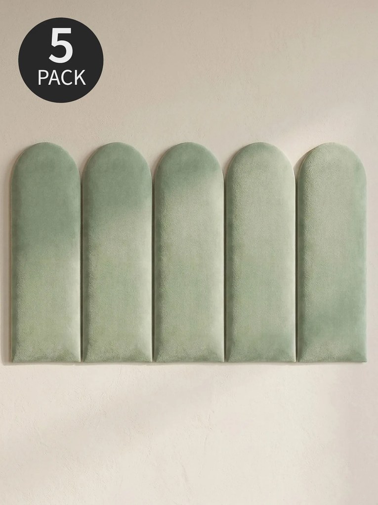 Sinsay - Čalouněné stěnové panely 5 pack - zelená