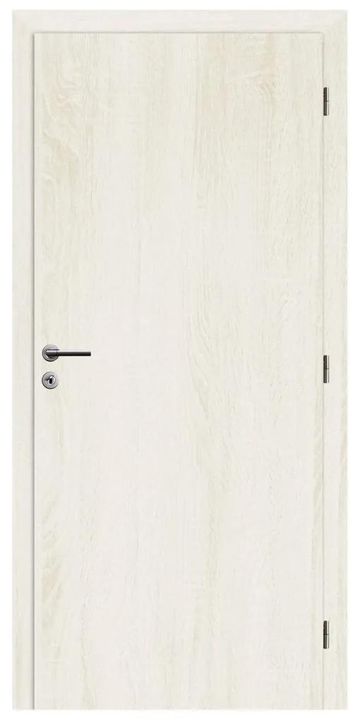 Solodoor Interiérové dveře 90 P, 950 × 1985 mm, fólie, pravé, Andorra white, plné