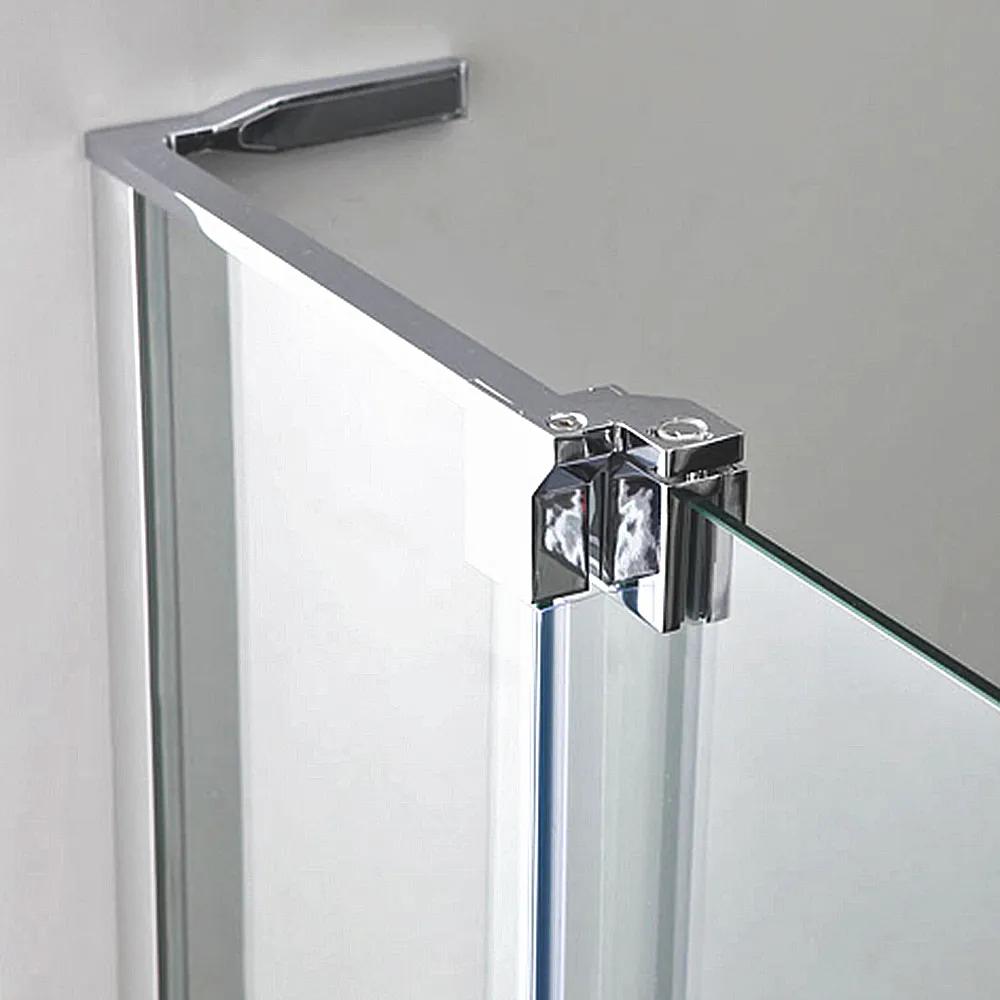 Roth Čtvercový nebo obdélníkový sprchový kout GDO1N+GBN Varianta: šířka dveří: 100 cm, šířka pevné stěny: 80 cm, orientace: Uni - (GDO1N/1000_GBN/800), Barva profilů a typ výplně: profily: brillant, výplň: transparent