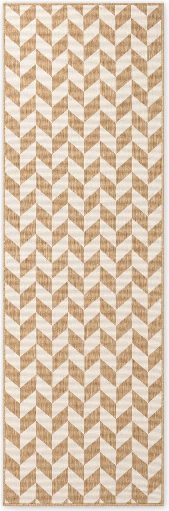 Ted Baker, Kusový koberec Ted Baker Haringey 106379 Natural White, 120x170, béžová, chodba / předsíň