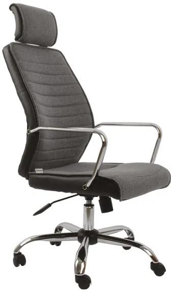 Kancelářská židle ZK74 šedá