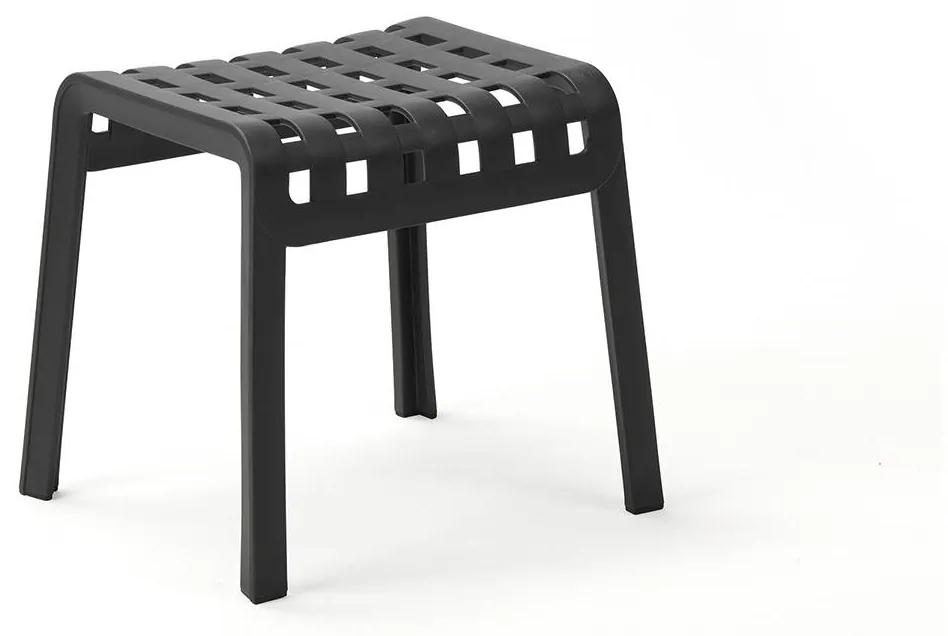 Nardi Plastová stolička POGGIO Odstín: Antracite - Černá